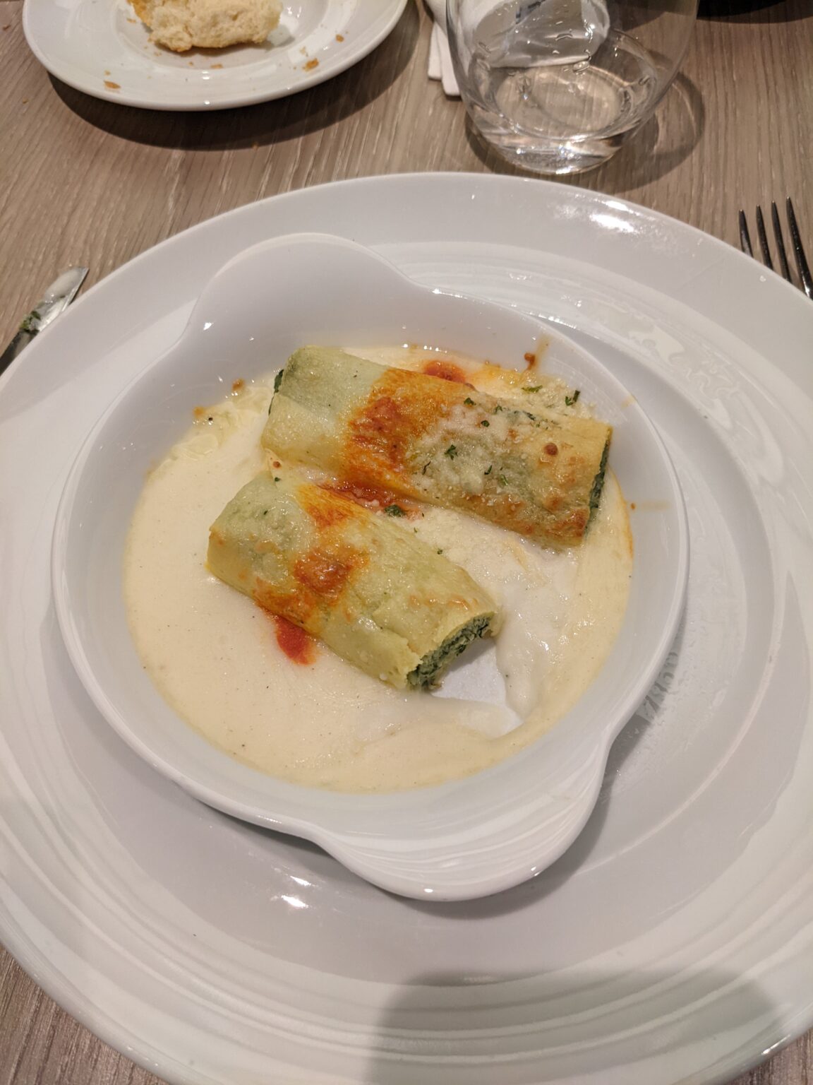 Exemples de menus et plats du restaurant sur le Costa Toscana ...