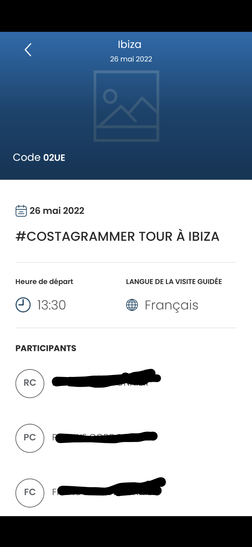 L'application Costa - Croisière Costa Toscana